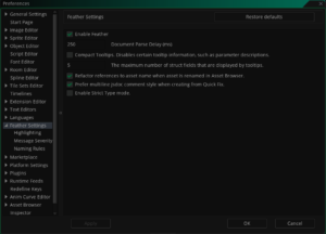 GameMakerのネーミングルール設定 | H.T.Project Games